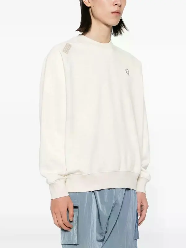 AAPE BY *A BATHING APE Logo Patch Sweatshirt
