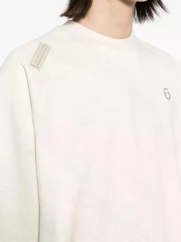 AAPE BY *A BATHING APE Logo Patch Sweatshirt