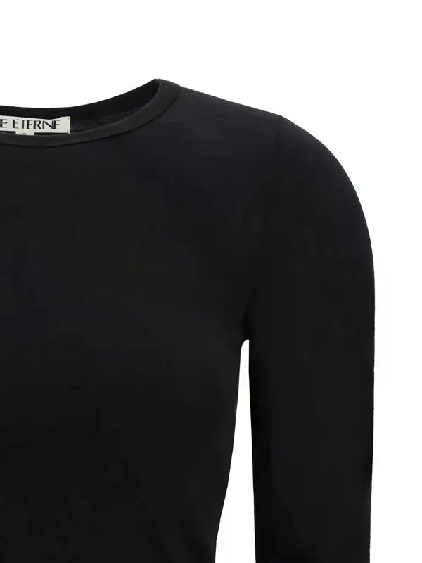 Eterne Extra-long Sleeve Top - Black