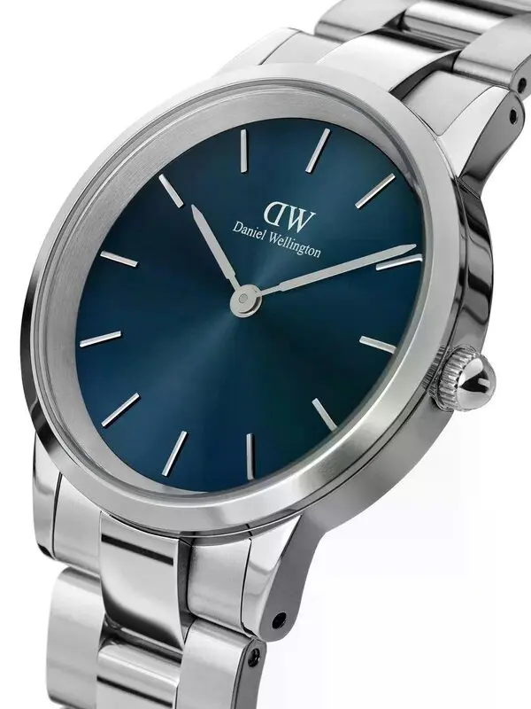 DANIEL WELLINGTON Iconic Link 40mm Bracelet Watch - Blue