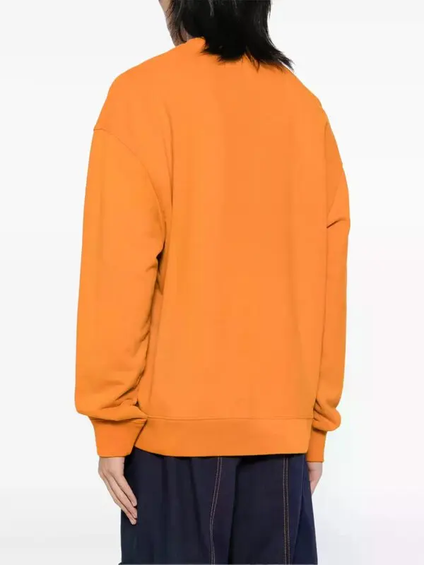 CAFÉ KITSUNÉ Logo-embroidered Sweatshirt