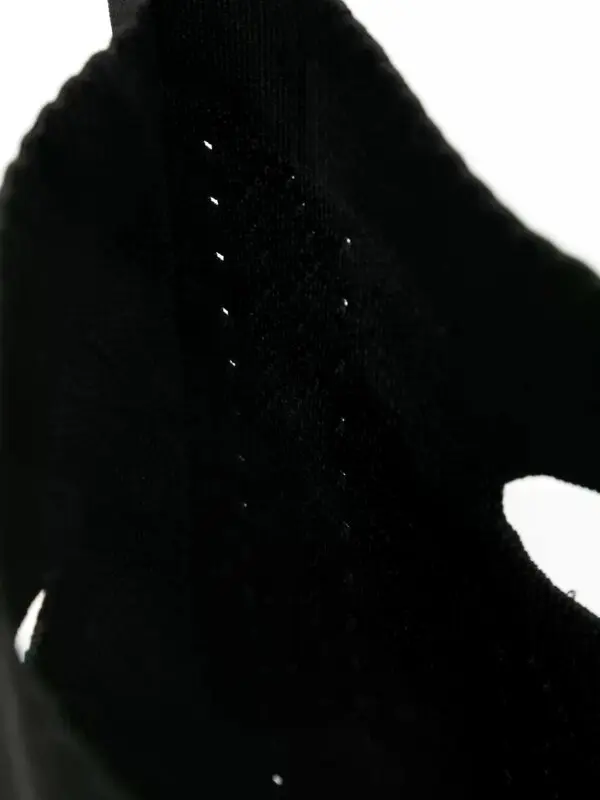 GROUNDS Lace Knit Clutch Bag