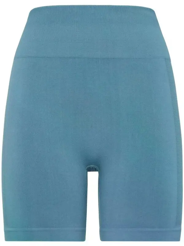 PLEIN SPORT Logo-waistband Cycling Shorts - Blue