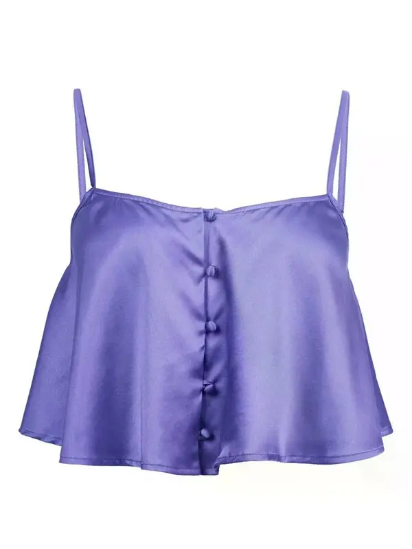 FLEUR DU MAL Luxe Flutter Camisole Top
