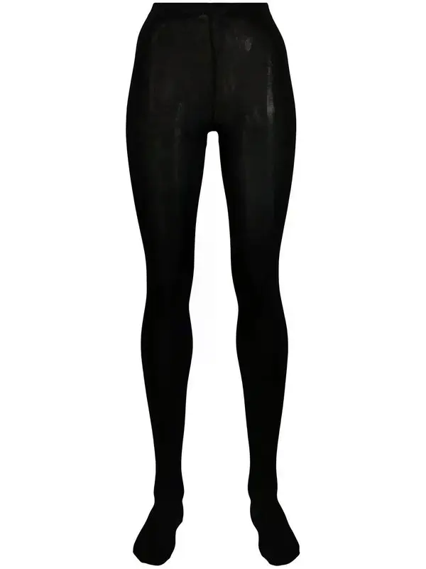 Wolford Cashmere High-rise Tights - Black