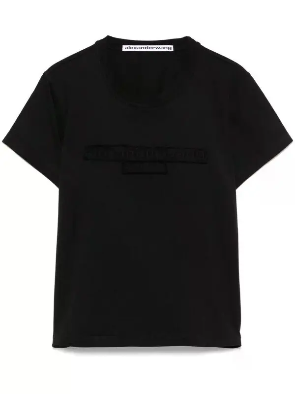 Alexander Wang Logo-embossed T-shirt