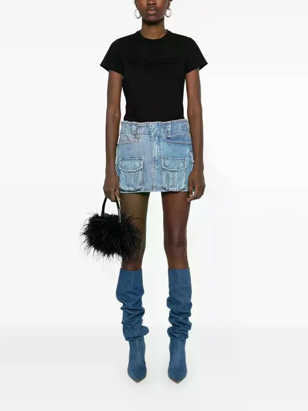 Alexander Wang Logo-embossed T-shirt