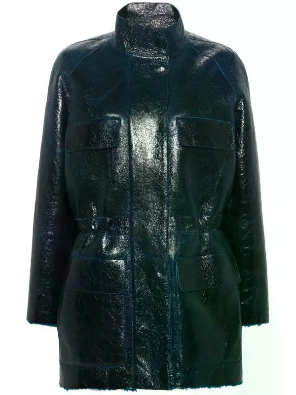 Fendi Leather Coat