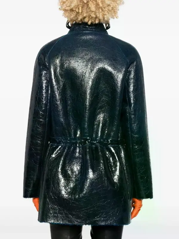 Fendi Leather Coat
