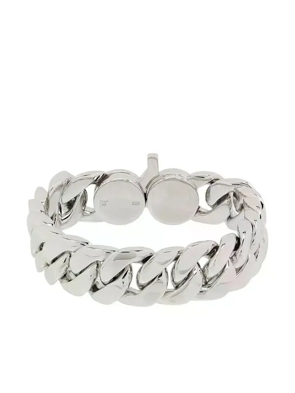 Tom Wood Slim Curb Link Bracelet - Silver