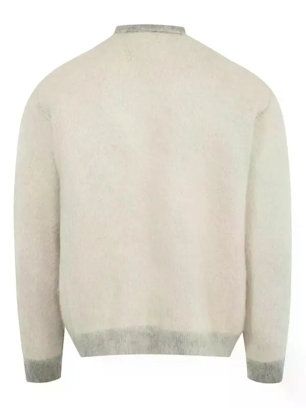 Off-White Dragon-intarsia Mohair Sweater