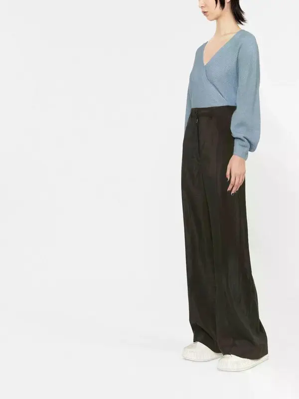 Vince Long-sleeve Wrap Jumper