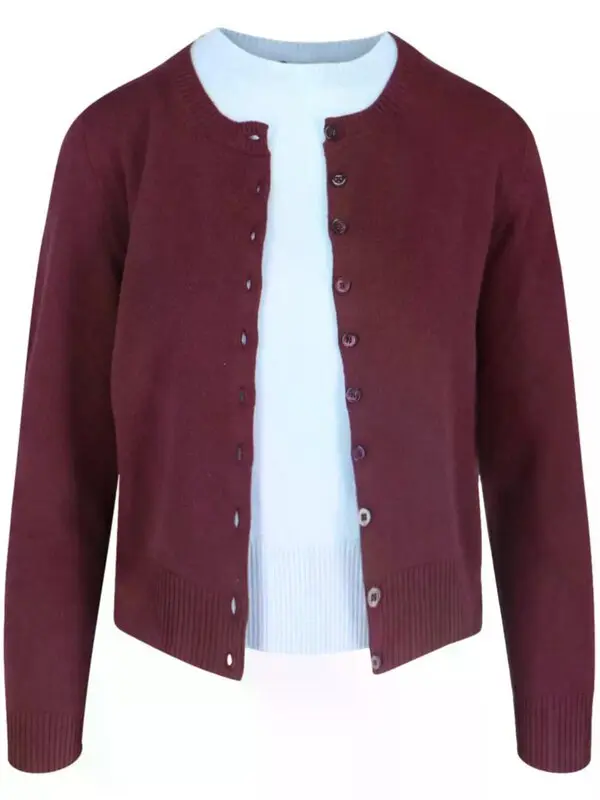 CANESSA Cashmere Knitted Top And Cardigan Set