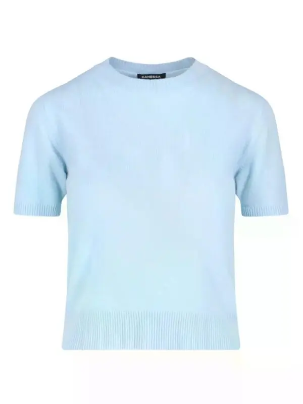 CANESSA Cashmere Knitted Top And Cardigan Set