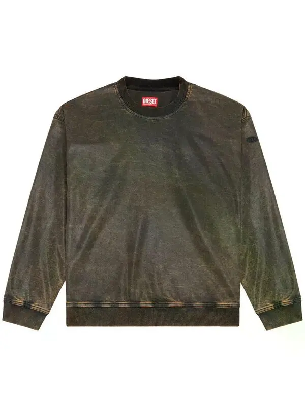 DIESEL® D-krib-s Coated Sweatshirt