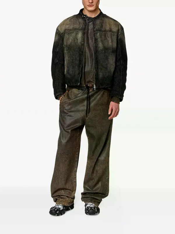 DIESEL® D-krib-s Coated Sweatshirt