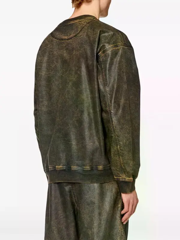 DIESEL® D-krib-s Coated Sweatshirt