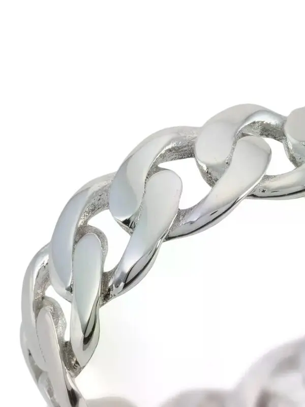 NIALAYA JEWELRY Chain-link Band Ring