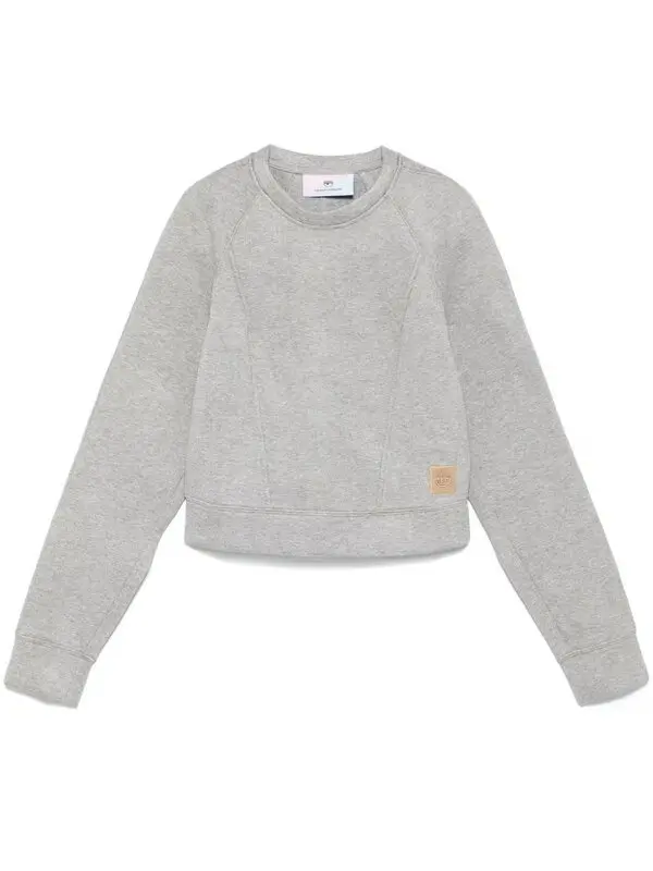 CHIARA FERRAGNI Logo-patch Sweater