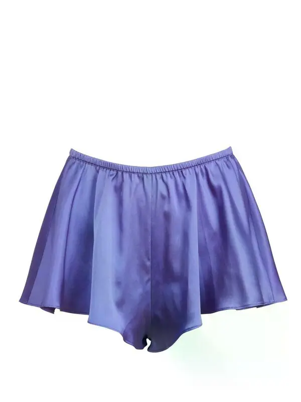 FLEUR DU MAL Luxe Flutter Shorts