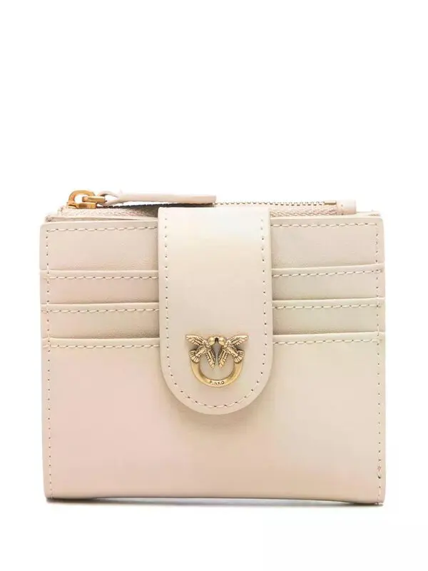 Pinko Leather Wallet - Neutrals