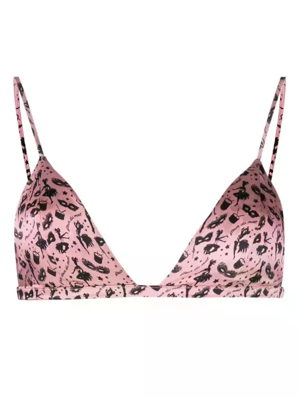FLEUR DU MAL Luxe Triangle Bra