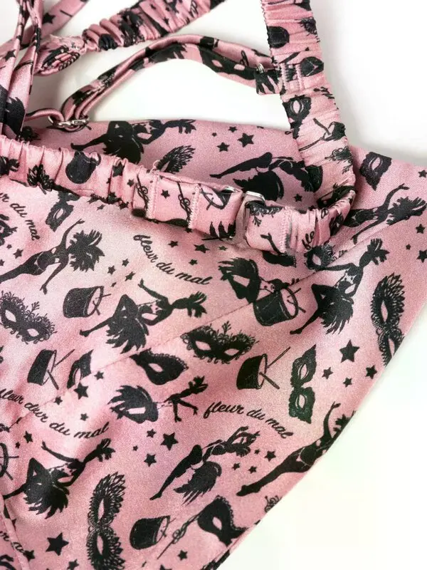 FLEUR DU MAL Luxe Triangle Bra