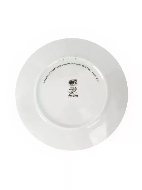 FORNASETTI Printed Design Plate