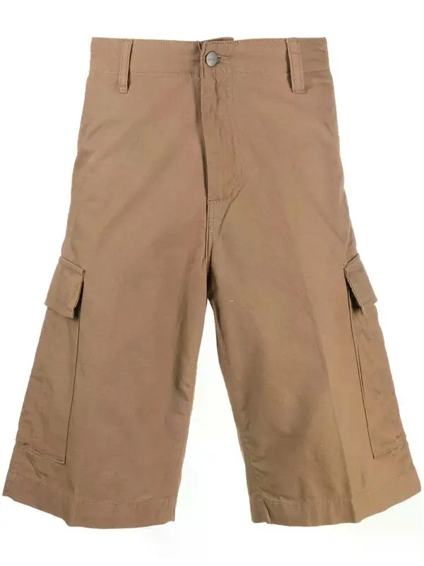 Carhartt Work In Progress Logo-patch Cargo Shorts