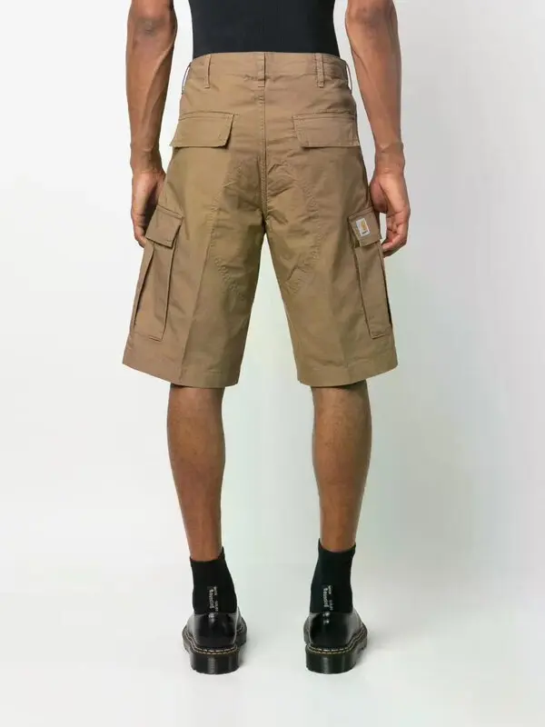 Carhartt Work In Progress Logo-patch Cargo Shorts