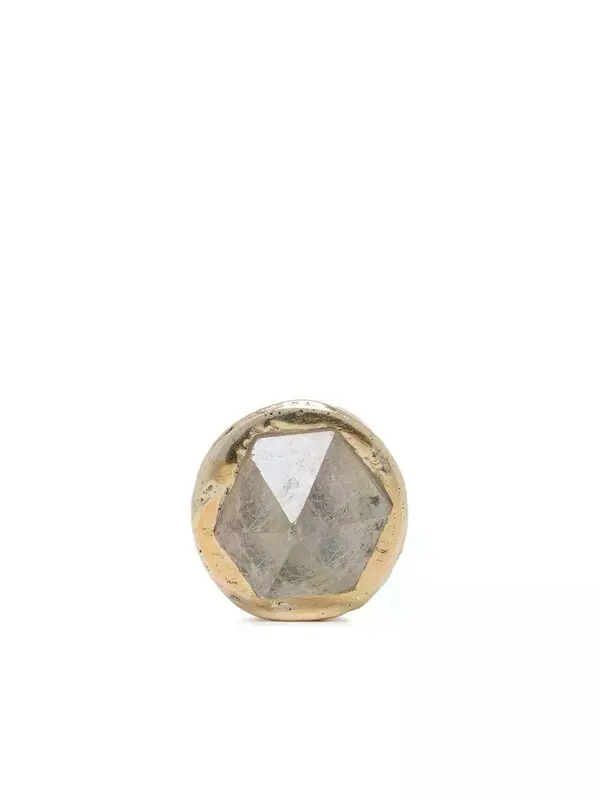 PARTS OF FOUR Herkimer Spike Stud Earring - Silver