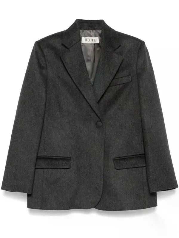 RÓHE Mélange Double-breasted Blazer