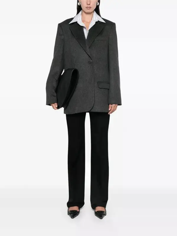 RÓHE Mélange Double-breasted Blazer