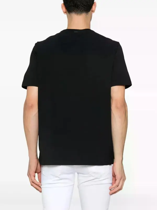 Herno Logo-debossed T-shirt