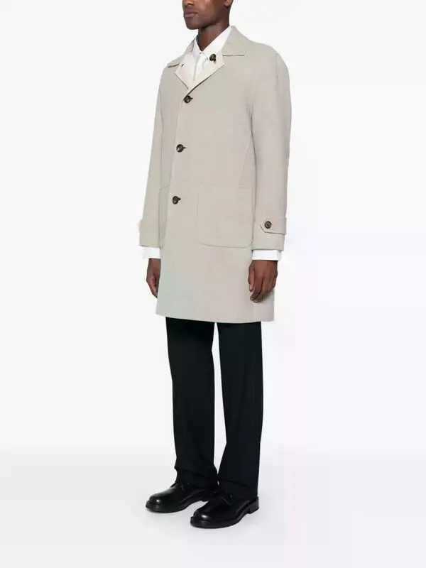 Eleventy Reversible Wool Coat