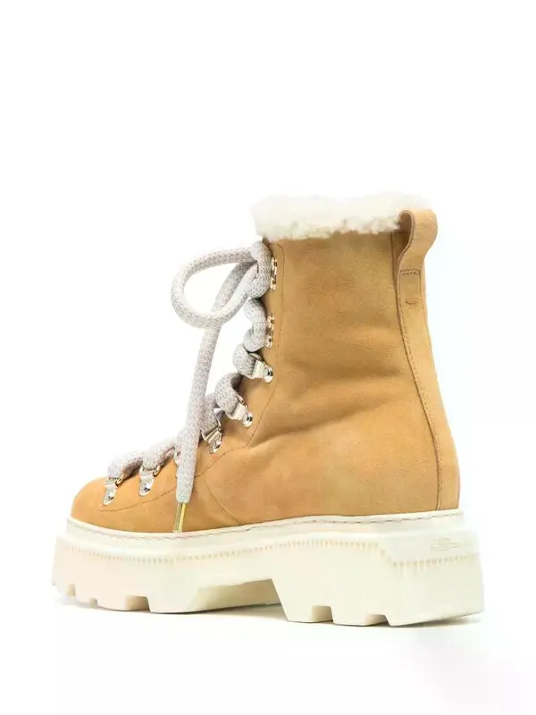 Santoni Houting Suede Boots