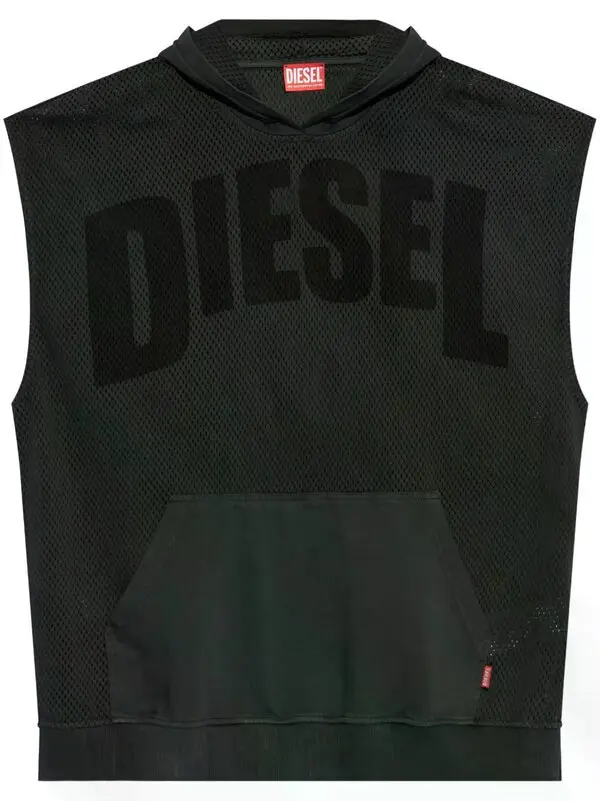 DIESEL® S-boxt-sl-mesh Hoodie - Black