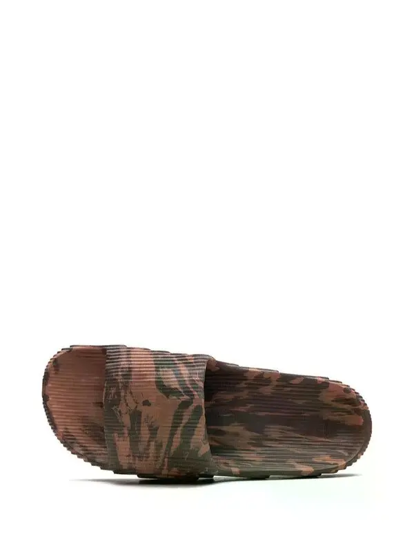 Adidas Adilette 22 Claster Slides - Brown