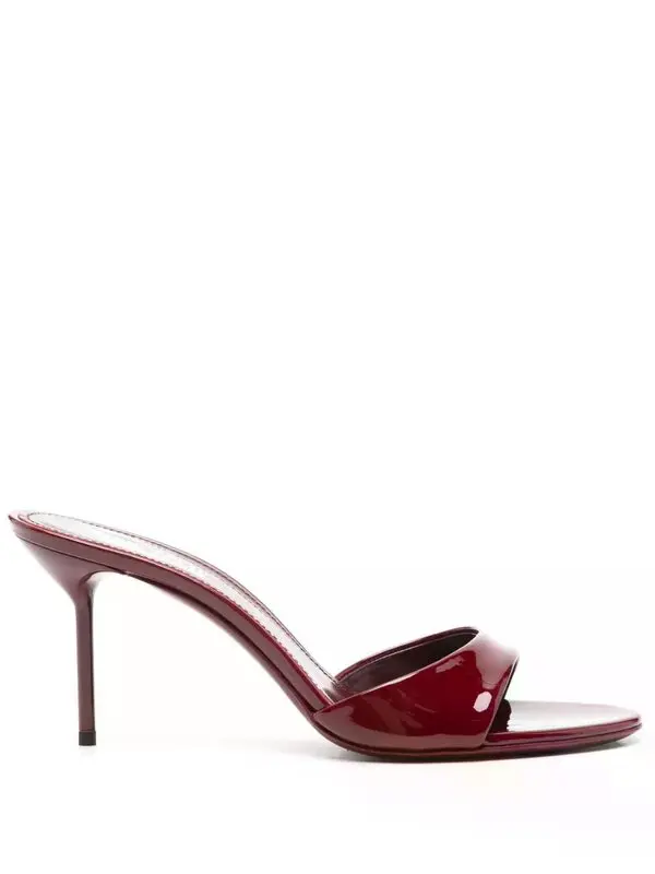 Paris Texas Lidia 70mm Leather Sandals - Red