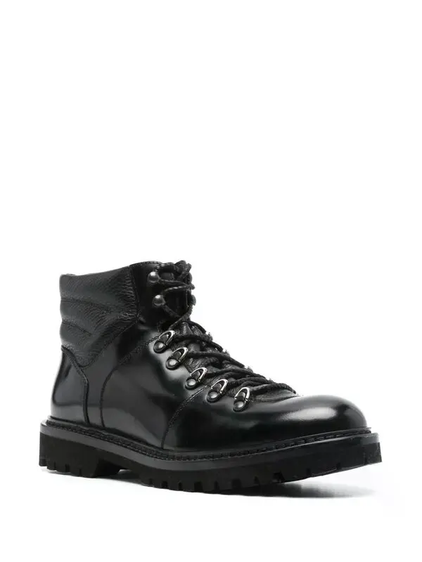 BARRETT Leather Lace-up Boots