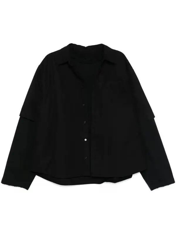 We11Done Layered Cotton Shirt