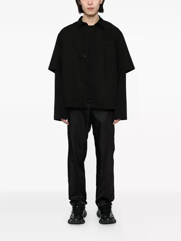 We11Done Layered Cotton Shirt