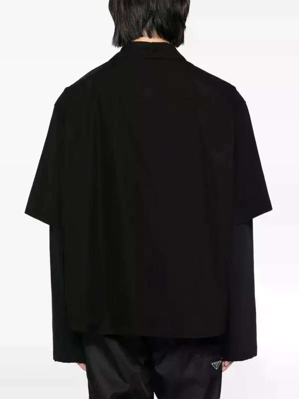 We11Done Layered Cotton Shirt