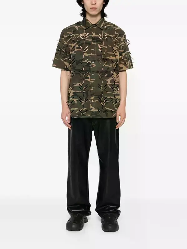 JUNTAE KIM Laser-slashed Shirt