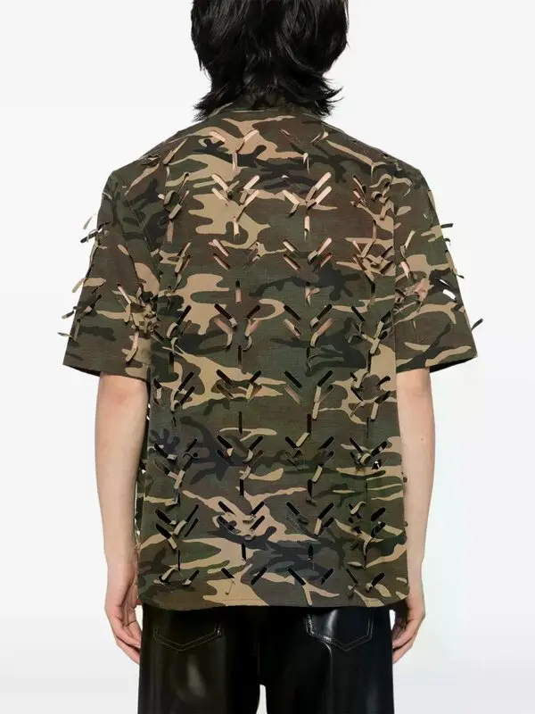 JUNTAE KIM Laser-slashed Shirt