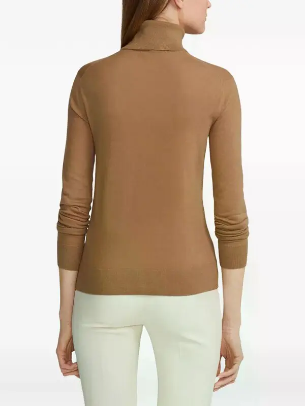 Ralph Lauren Cashmere Jersey Long Sleeve Sweater