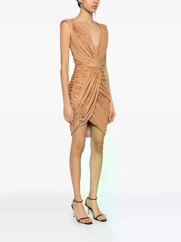 MITILIANE COUTURE Crystal-embellished Mini Dress