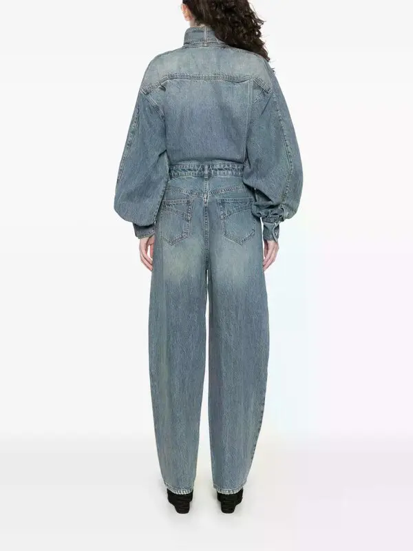 Zimmermann Neptune Cotton Denim Jumpsuit