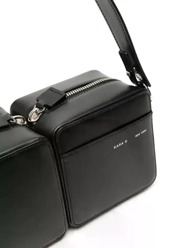 Kara Leather Shoulder Bag
