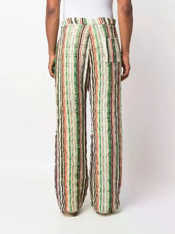 VITELLI Stripe-print Trousers